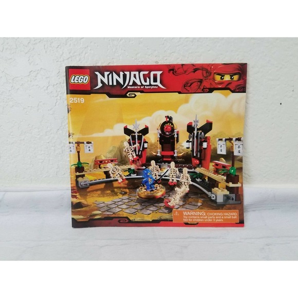 Lego | Toys | Lego Ninjago Skeleton Bowling 259 Instruction Manual ...
